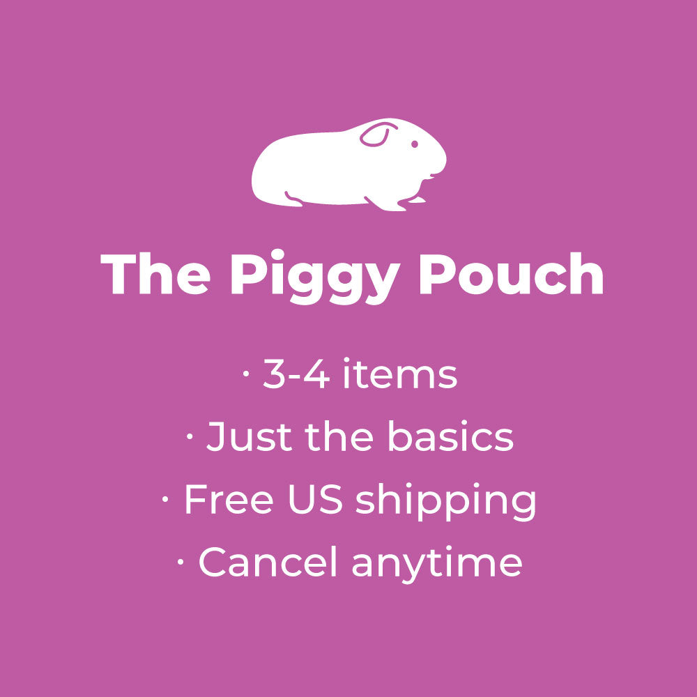 The Piggy Pouch: Just the Basics - Monthly Subscription for Guinea Pigs ...
